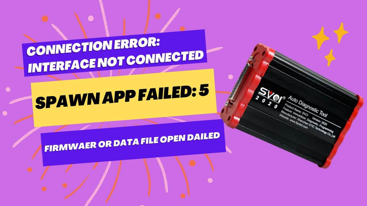 How to Solve SVCI 2020 Spawn app failed 5 and Connection Error – HONGKONG IXUANER TECH CO., LIMITED