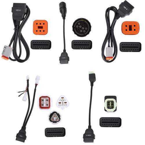LAUNCH Motorcycle Diagnostic Connector Kit 2.0 with Software Activatio ...