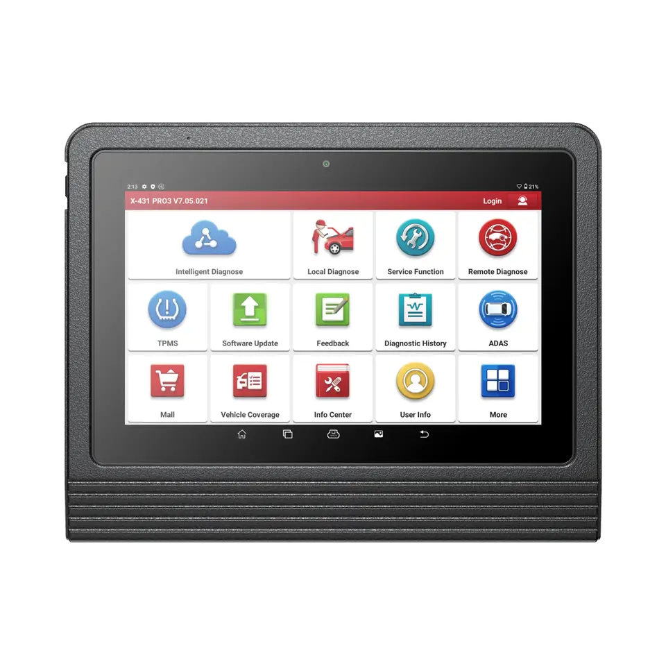 LAUNCH X431 PRO3S+Smartlink HD Heavy Duty Truck Diagnostic Scanner ...