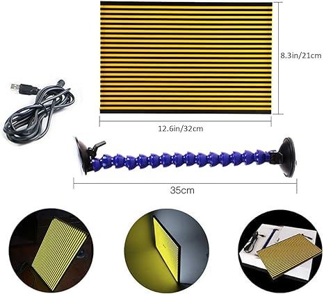 Car LED Line Board For Paintless Dent Repair Tool Kit – HONGKONG ...