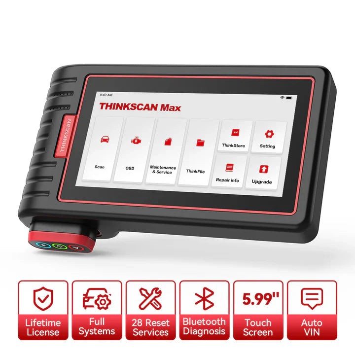 THINKCAR ThinkScan Max OBD2 Scanner Support All System Diagnostics ...