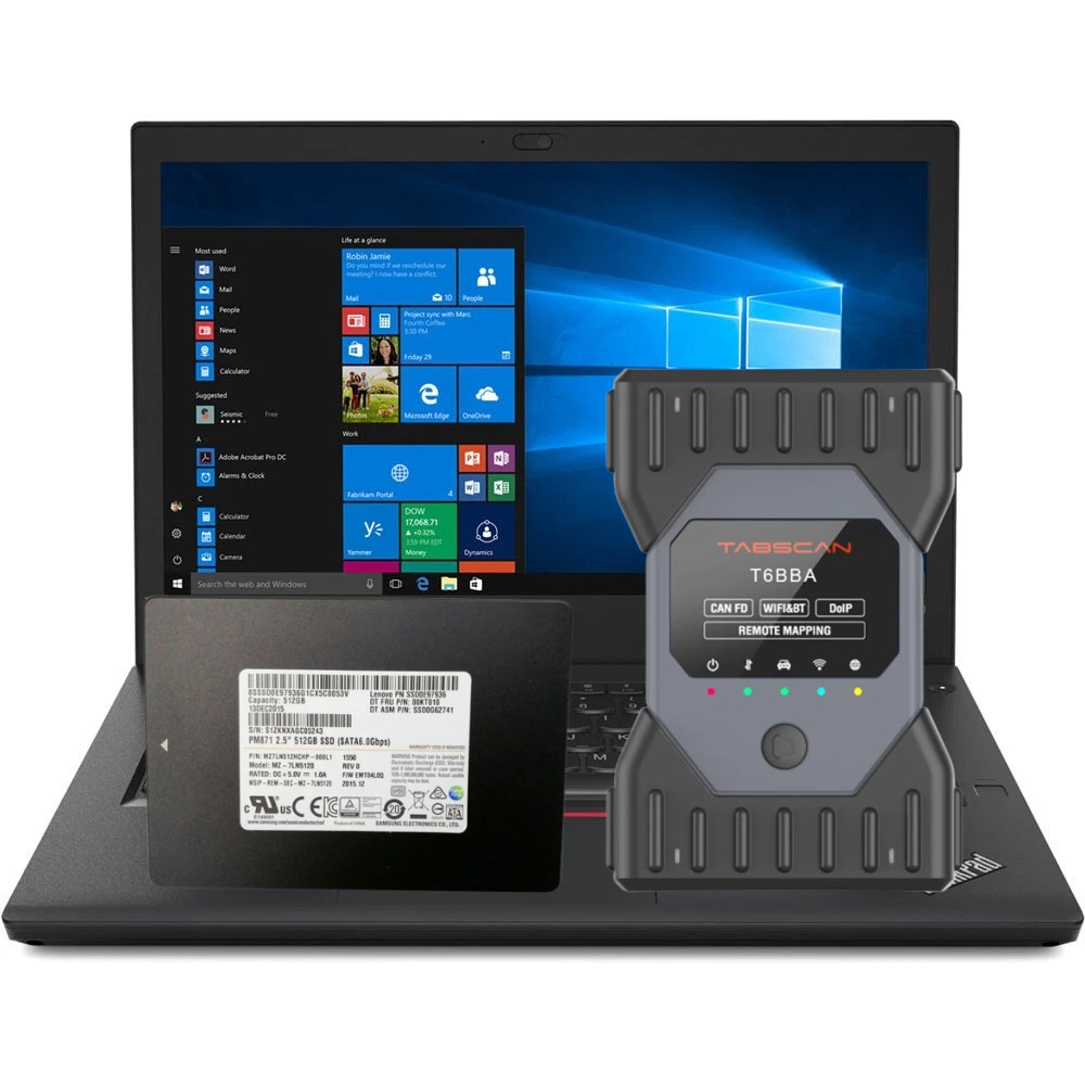 TabScan Diagnostic Scanner 3 in 1 Programming Tool T6BBA for MB BM-W V ...