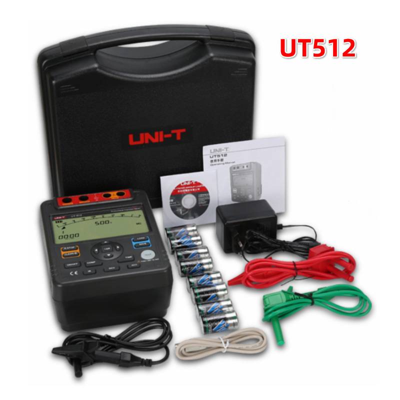UNI-T UT511/512/513A Insulation Resistance Testers Meter Megohmmeter V ...