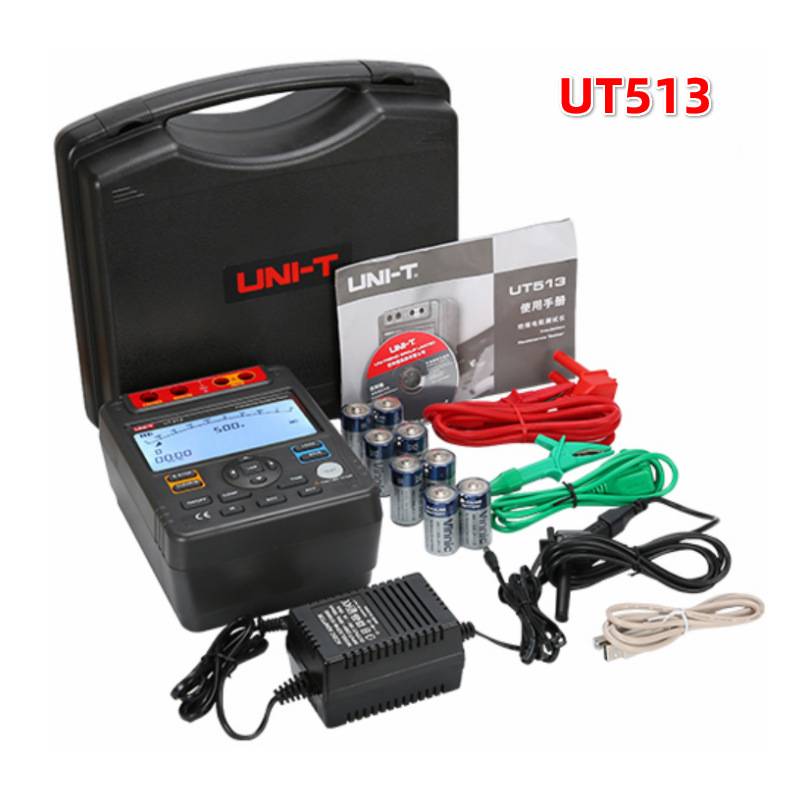 UNI-T UT511/512/513A Insulation Resistance Testers Meter Megohmmeter V ...