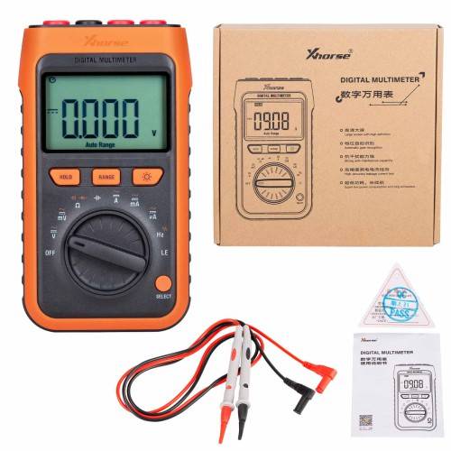 Xhorse Digital Multimeter HD Large Screen with High Definition High-ac ...