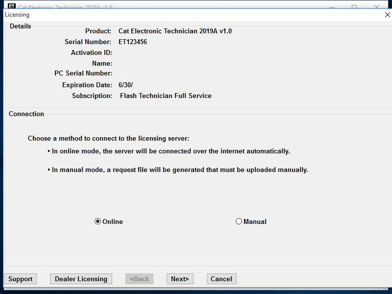 CAT ET Software 2021A/2022A V1.0 Caterpillar ET Diagnostic Software In ...