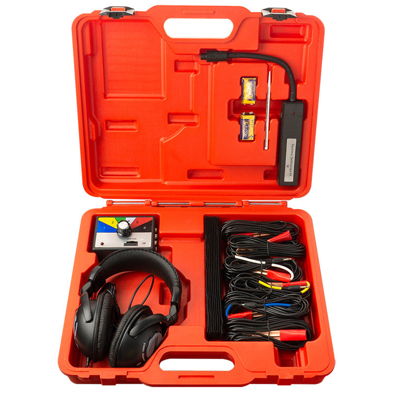 6 Channel Automotive Combination Electronic Stethoscope Kit Car Diagno ...