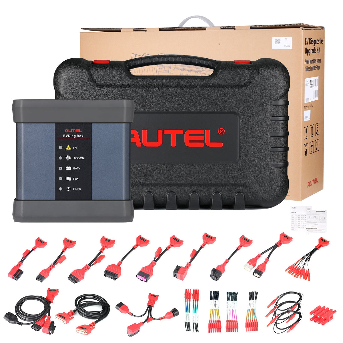 AUTEL EV Diagnostics Upgrade Kit EVDiag Box & Adapters for Battery Pac ...