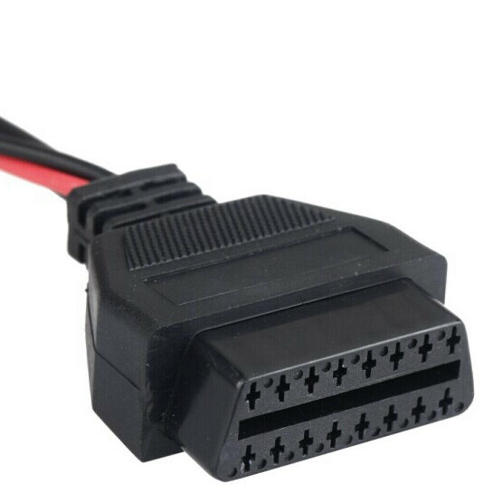 Fiat 3Pin Male Plug to DC Power Female Plug obd2 16pin connector ...